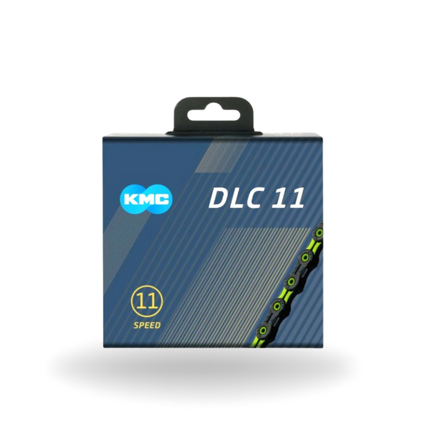 Cadena 11V KMC DLC 118 Links Green Coating - DLC11-DLC/GREEN-118L ...